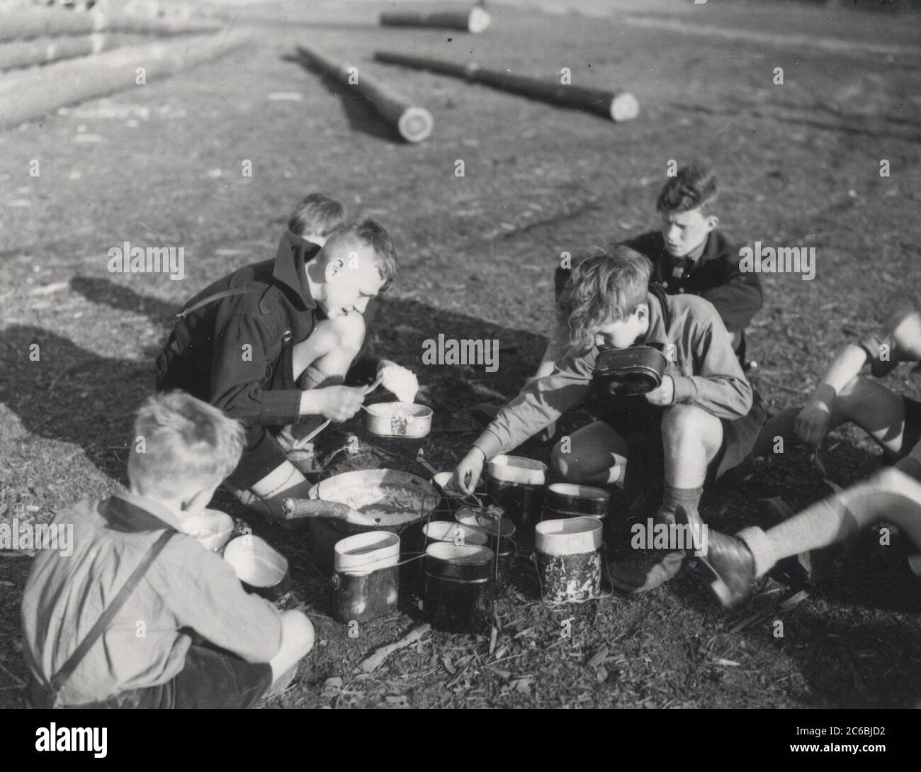 HJ and BDM on the move Heinrich Hoffmann Photographs 1934 Adolf Hitler ...