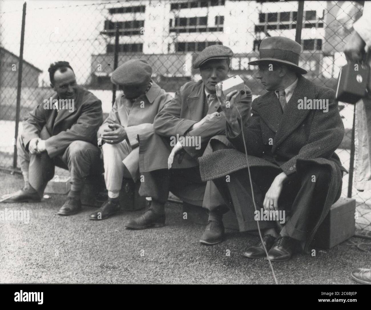 Car racing - Mercedes racing team during training Heinrich Hoffmann ...
