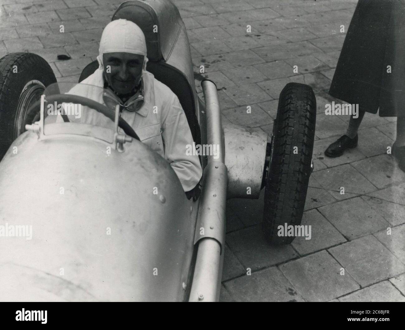 Car racing - Mercedes racing team during training Heinrich Hoffmann ...