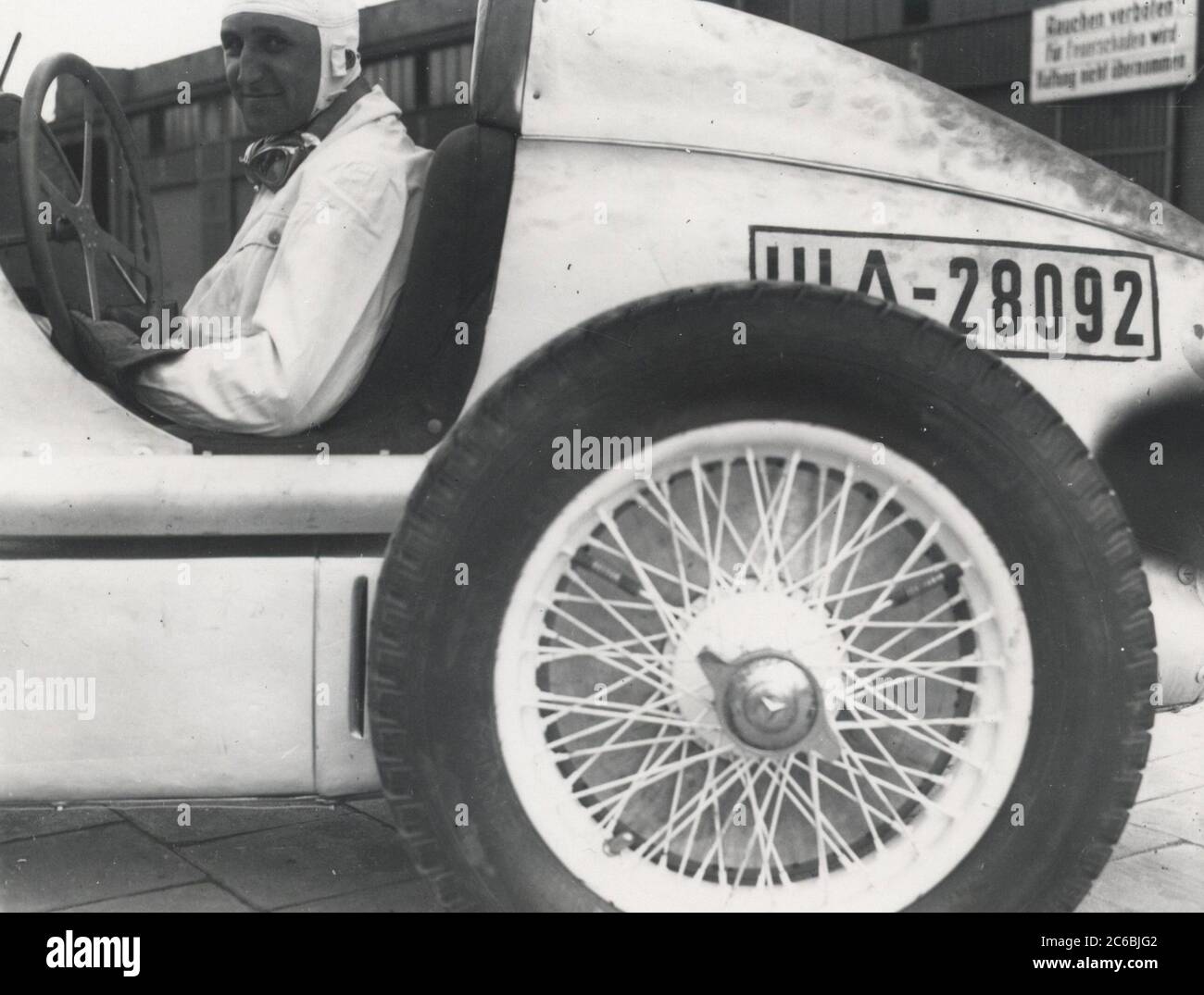 Car racing - Mercedes racing team during training Heinrich Hoffmann ...