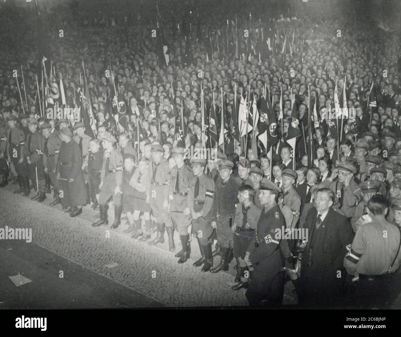 Youth rally Berlin Lustgarten Heinrich Hoffmann Photographs 1934 Adolf ...