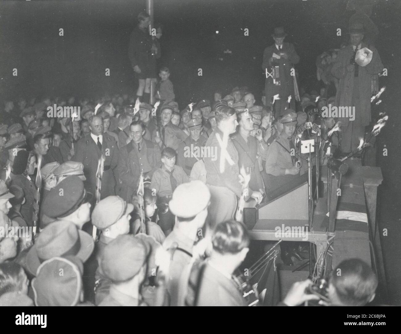 Youth rally Berlin Lustgarten - Schirach speaks Heinrich Hoffmann ...
