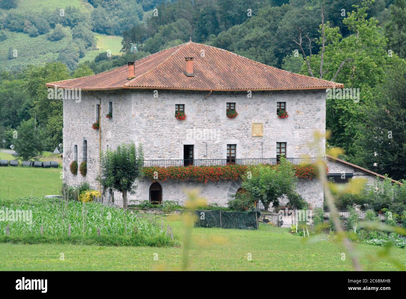Basque tower house hi-res stock photography and images - Alamy