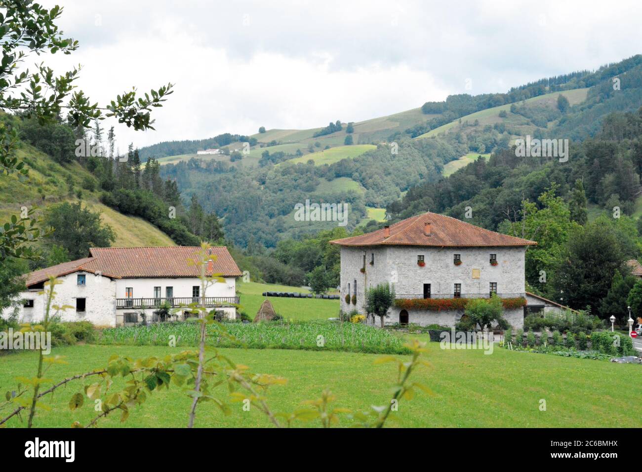 Basque tower house hi-res stock photography and images - Alamy