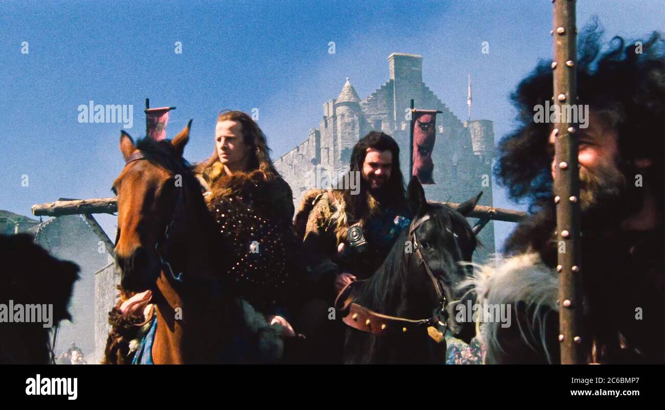 USA. Christopher Lambert in a scene from the ©Twentieth Century Fox movie: Highlander (1986 ...