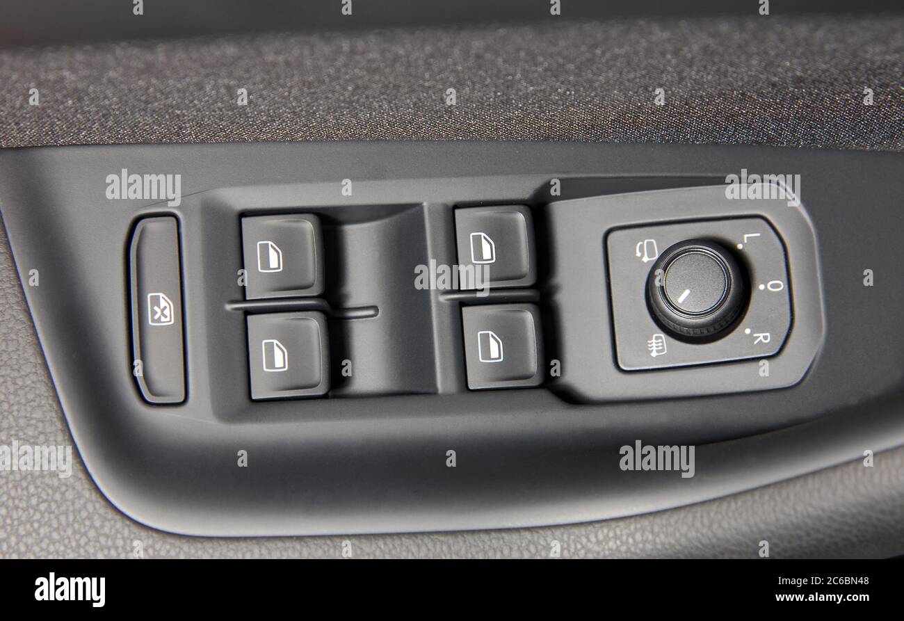 side mirror switch control and window button, side mirror switch ...