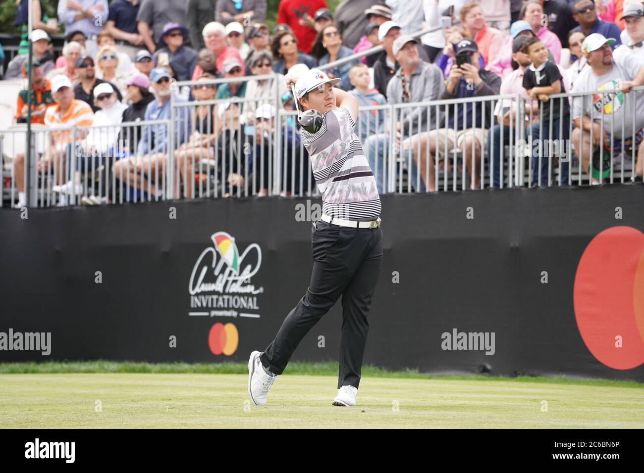 During the 2020 Arnold Palmer Invitational Final Round at Bay Hill Club ...