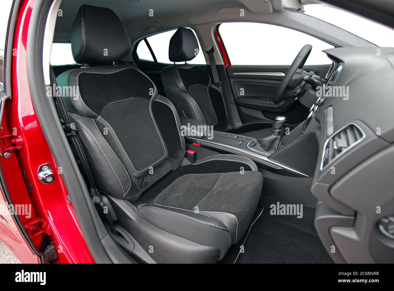 Front car seats Stock Photo - Alamy