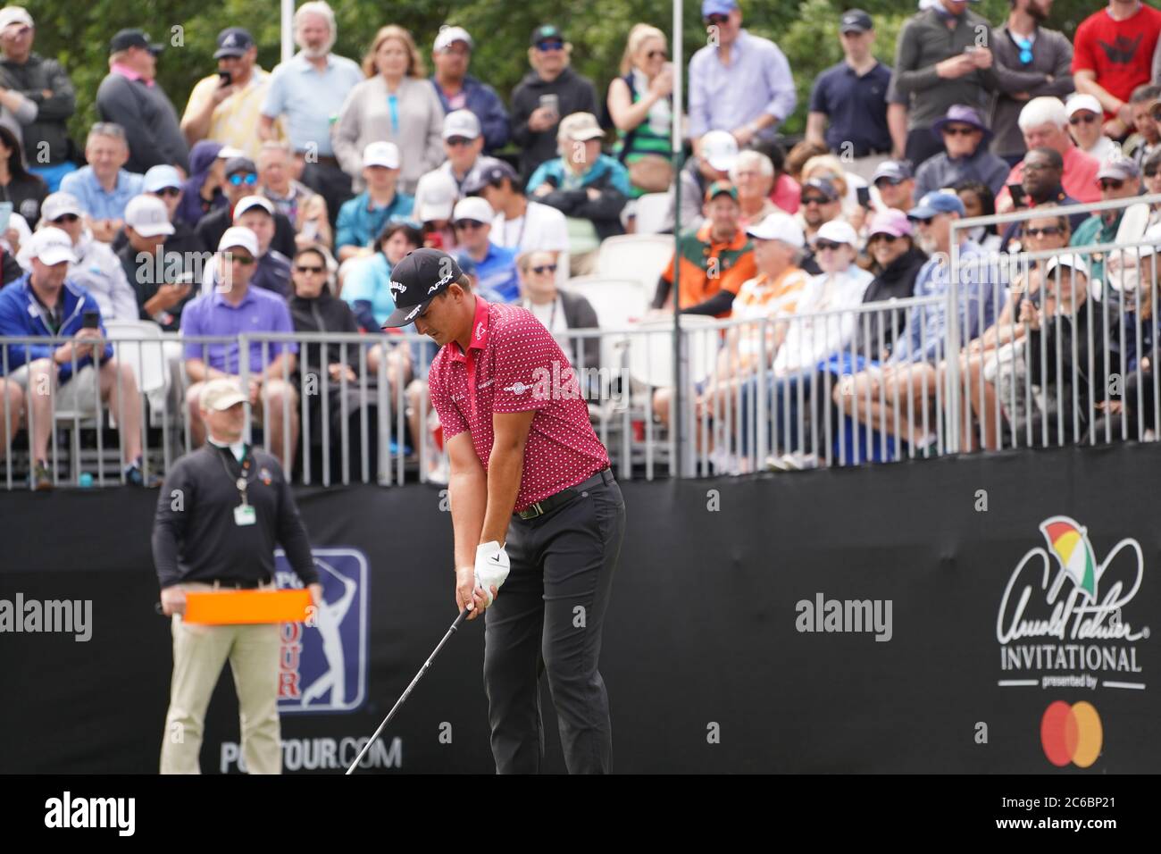 During the 2020 Arnold Palmer Invitational Final Round at Bay Hill Club ...