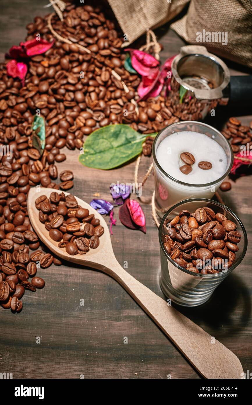 colombian cafe flavor Stock Photo - Alamy