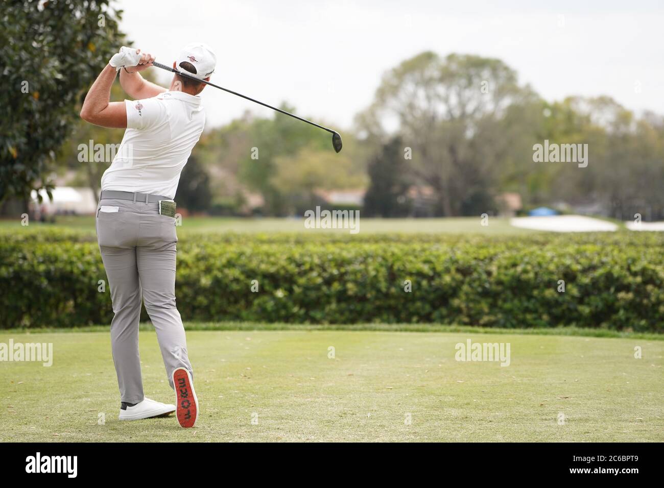 During the 2020 Arnold Palmer Invitational Final Round at Bay Hill Club ...