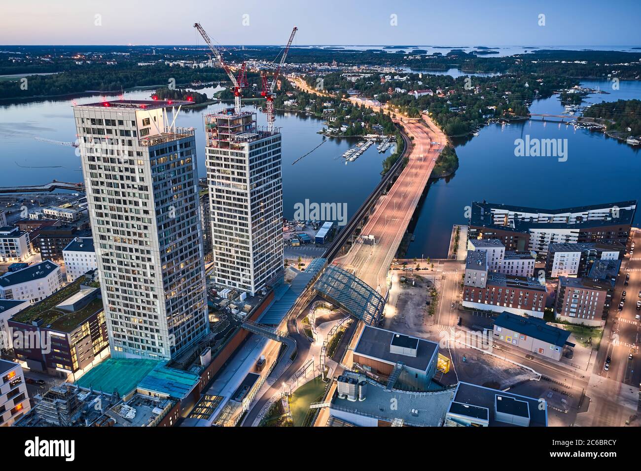 Tallest building in scandinavia hi-res stock photography and images - Alamy