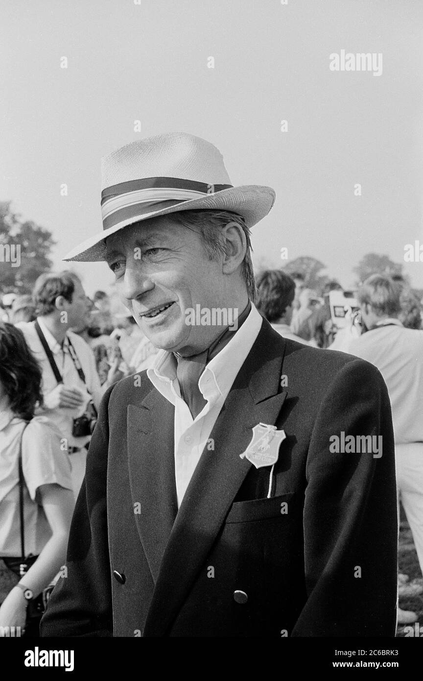 Actor and boyfriend to Ava Gardner Benjamin Tata at the Royal berkshire ...