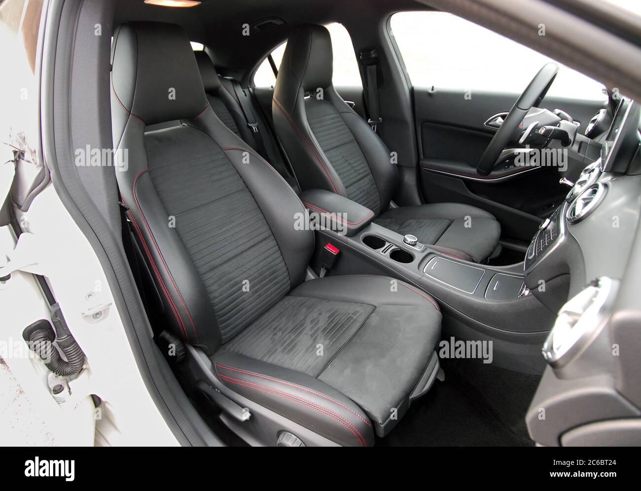 Front car seats Stock Photo - Alamy