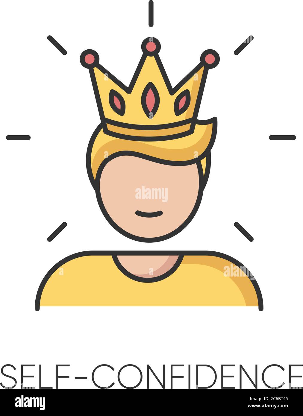 Assured attitude Stock Vector Images - Alamy