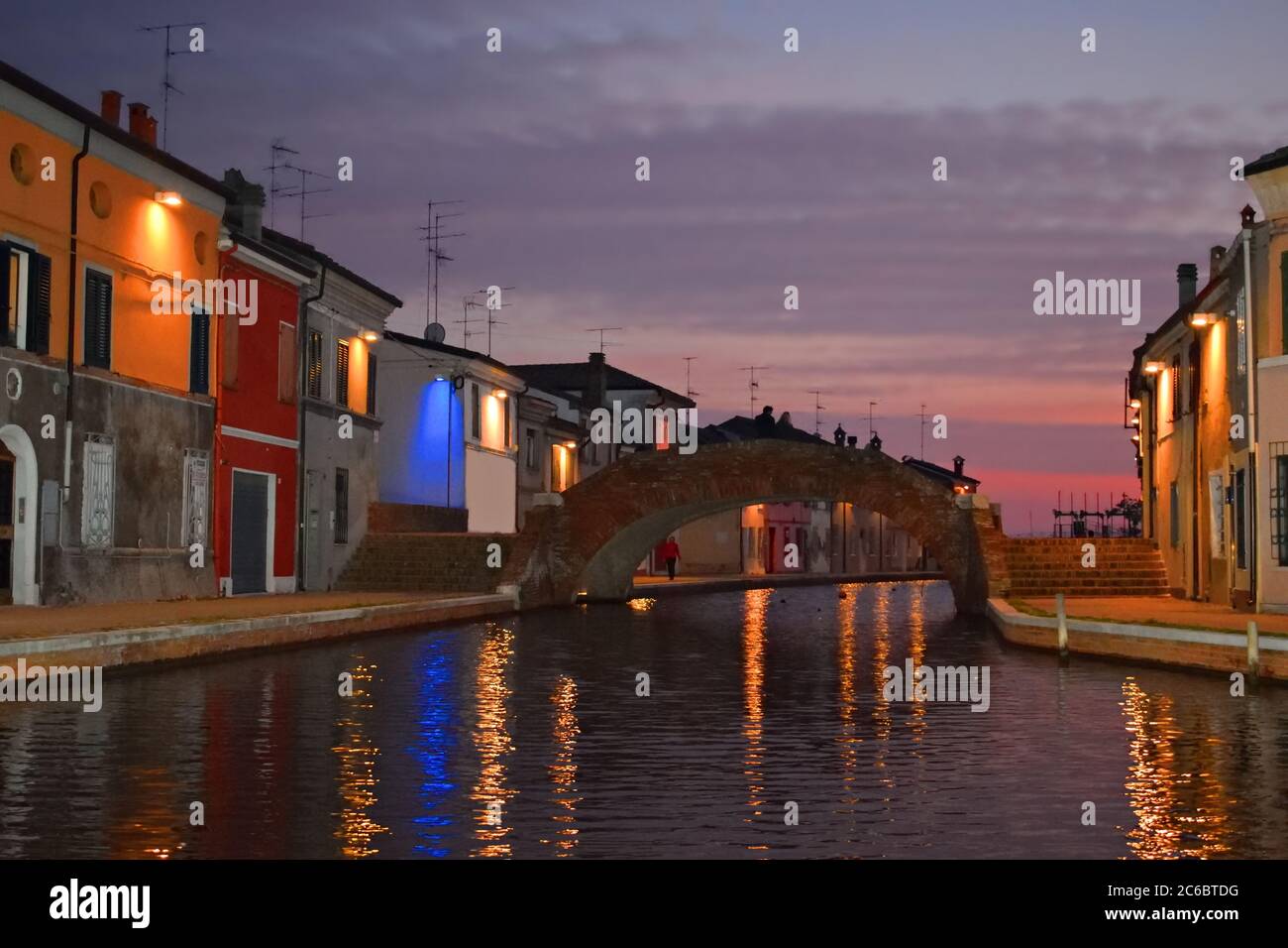 glimpse of Comacchio, original and fascinating medieval village called ...