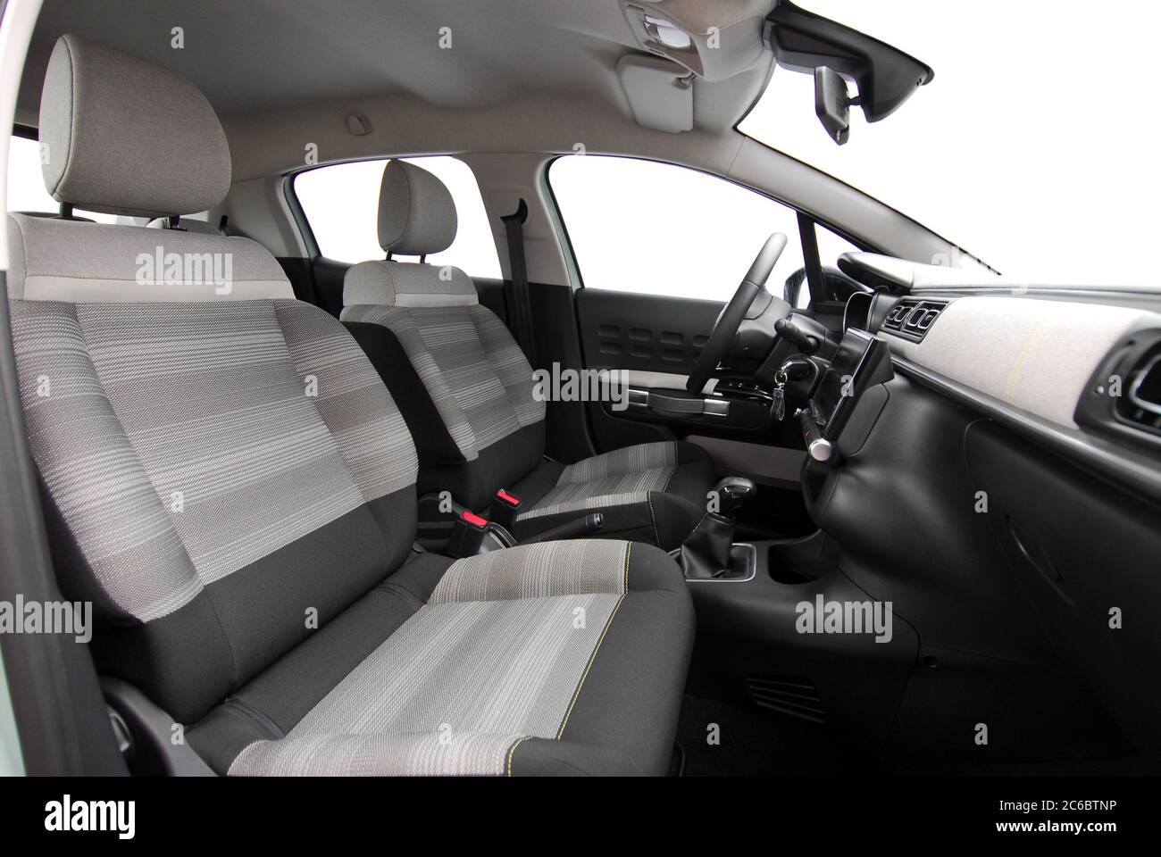 Front car seats Stock Photo - Alamy