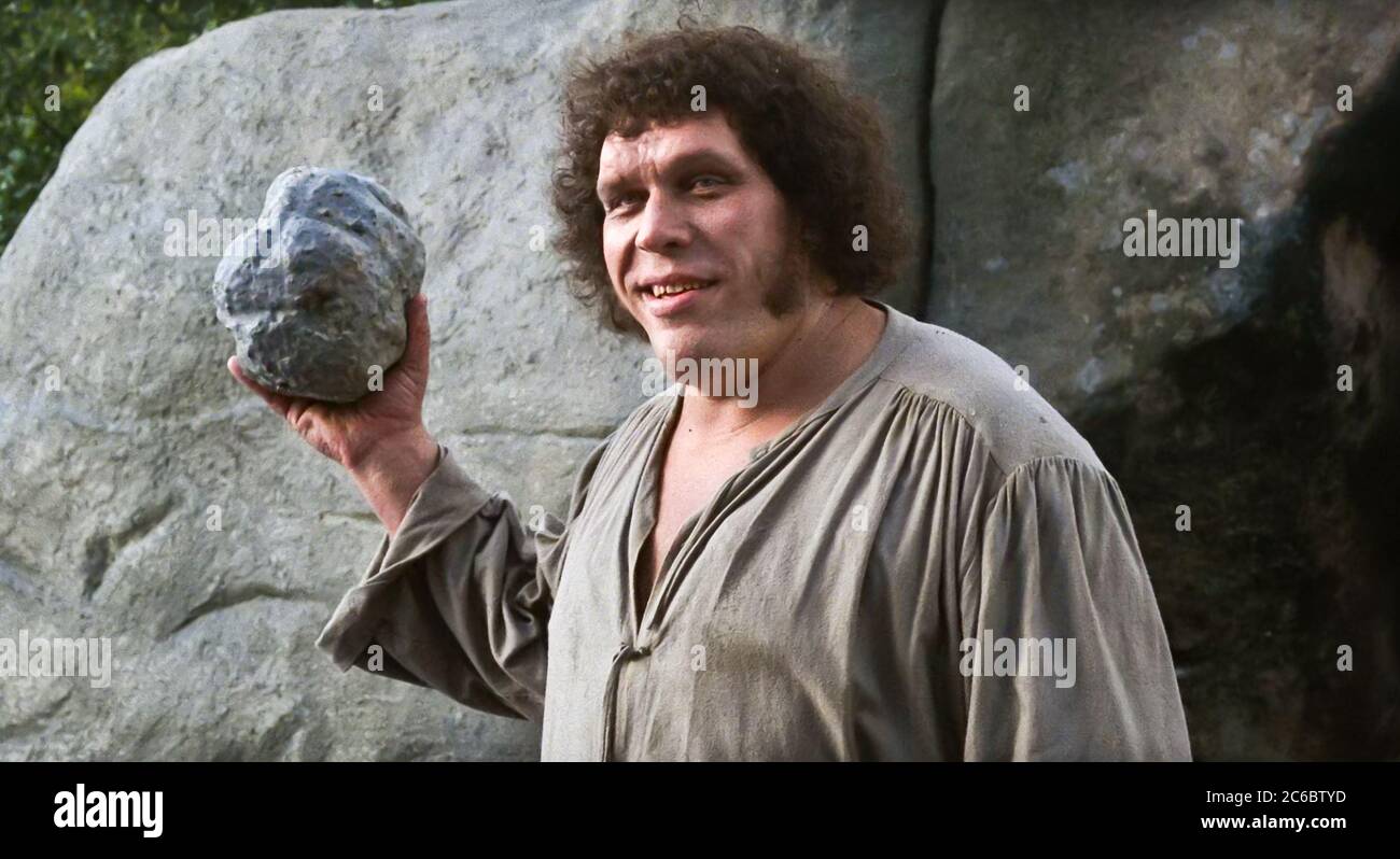 USA. Andre the Giant in a scene from the ©Twentieth Century Fox movie ...