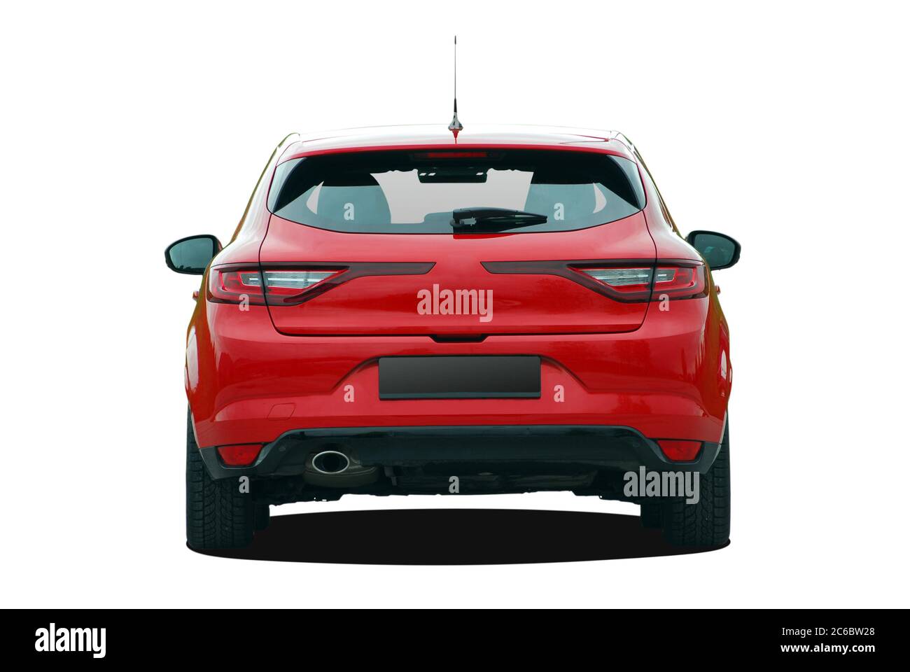 Hatchback economy car Cut Out Stock Images & Pictures - Alamy