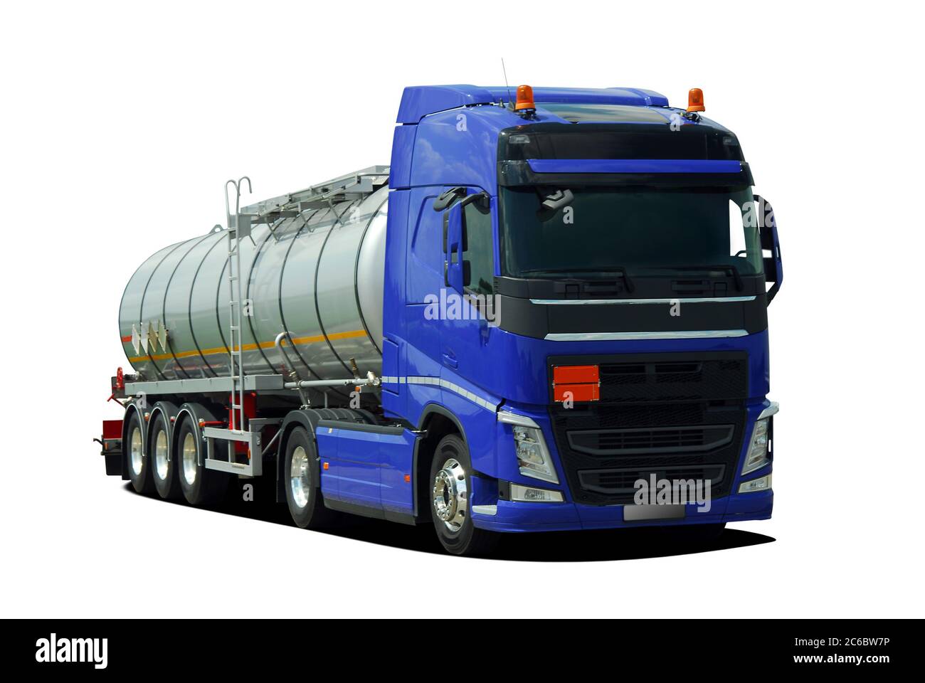 Fuel tanker truck Stock Photo - Alamy