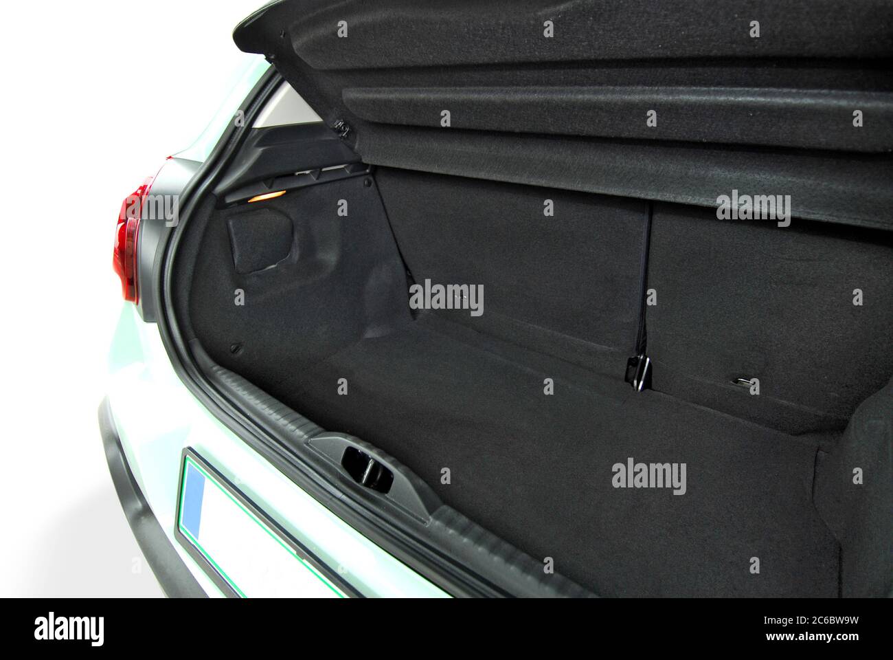 a trunk in a passenger car Stock Photo - Alamy
