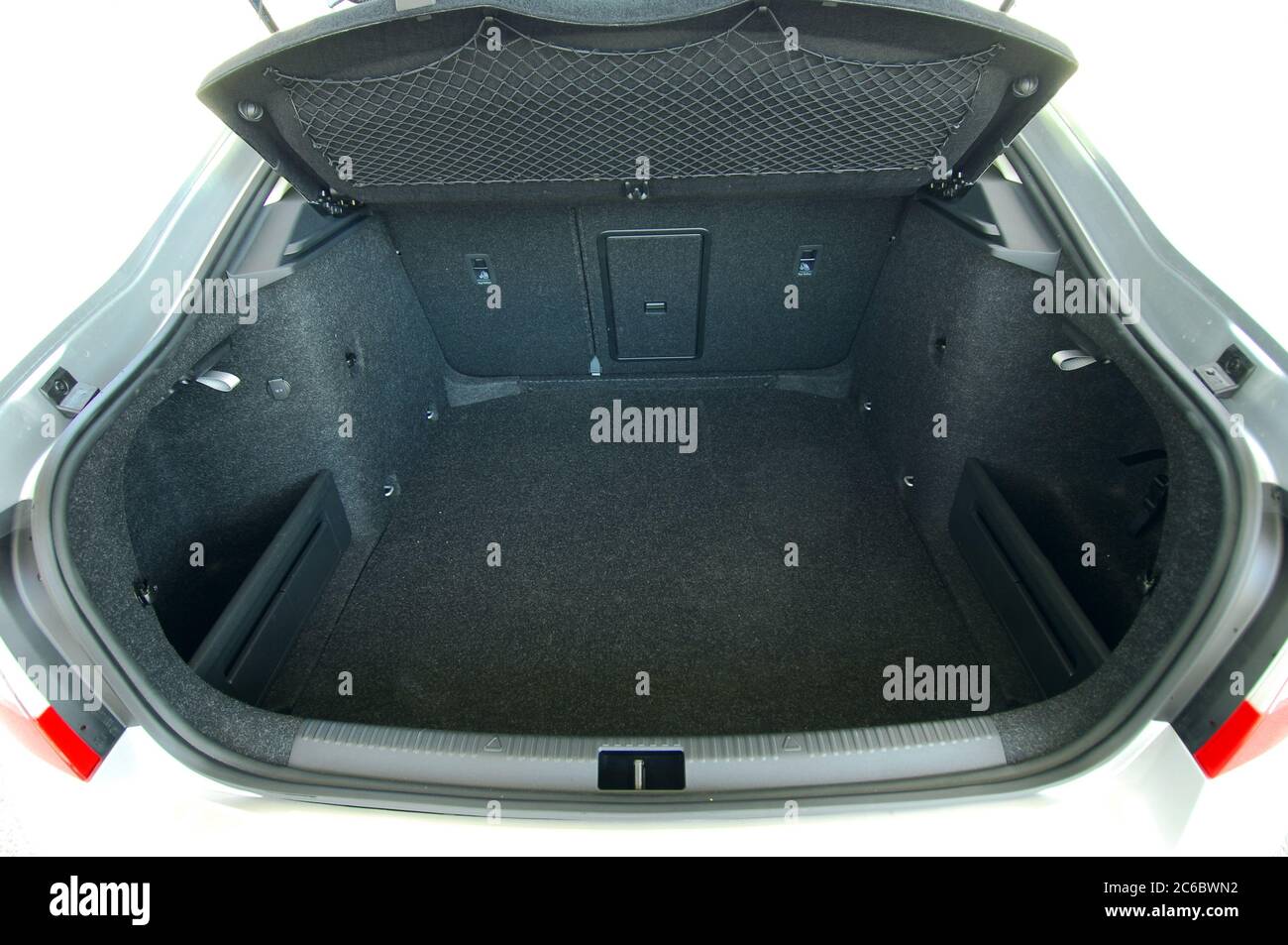 a trunk in a passenger car Stock Photo - Alamy