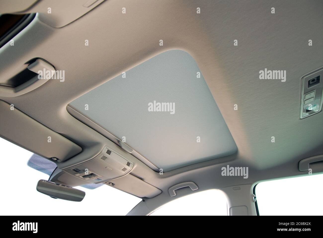 Sunroof inside car hi-res stock photography and images - Alamy