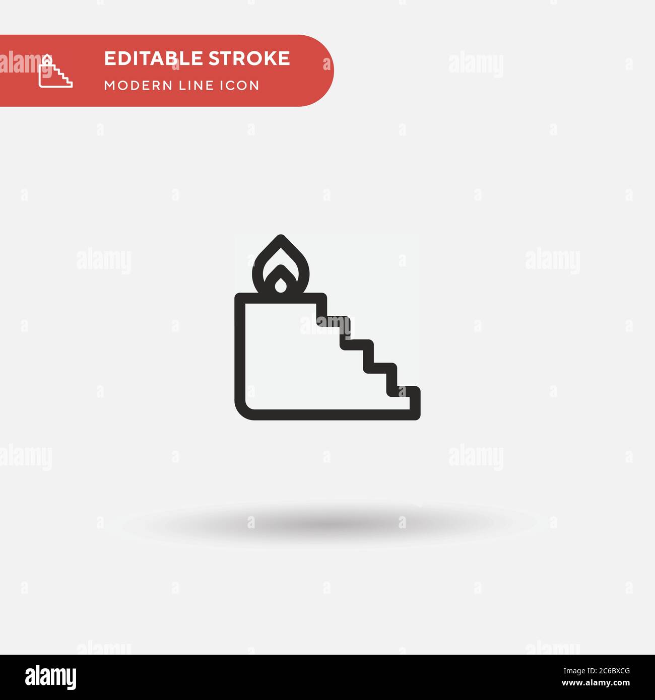 Evacuation stairs Stock Vector Images - Alamy