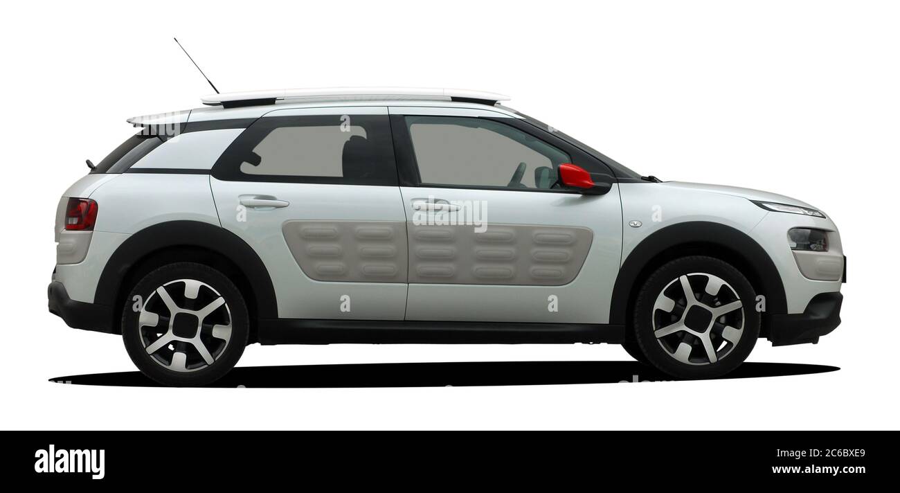 Passenger car side view Stock Photo - Alamy