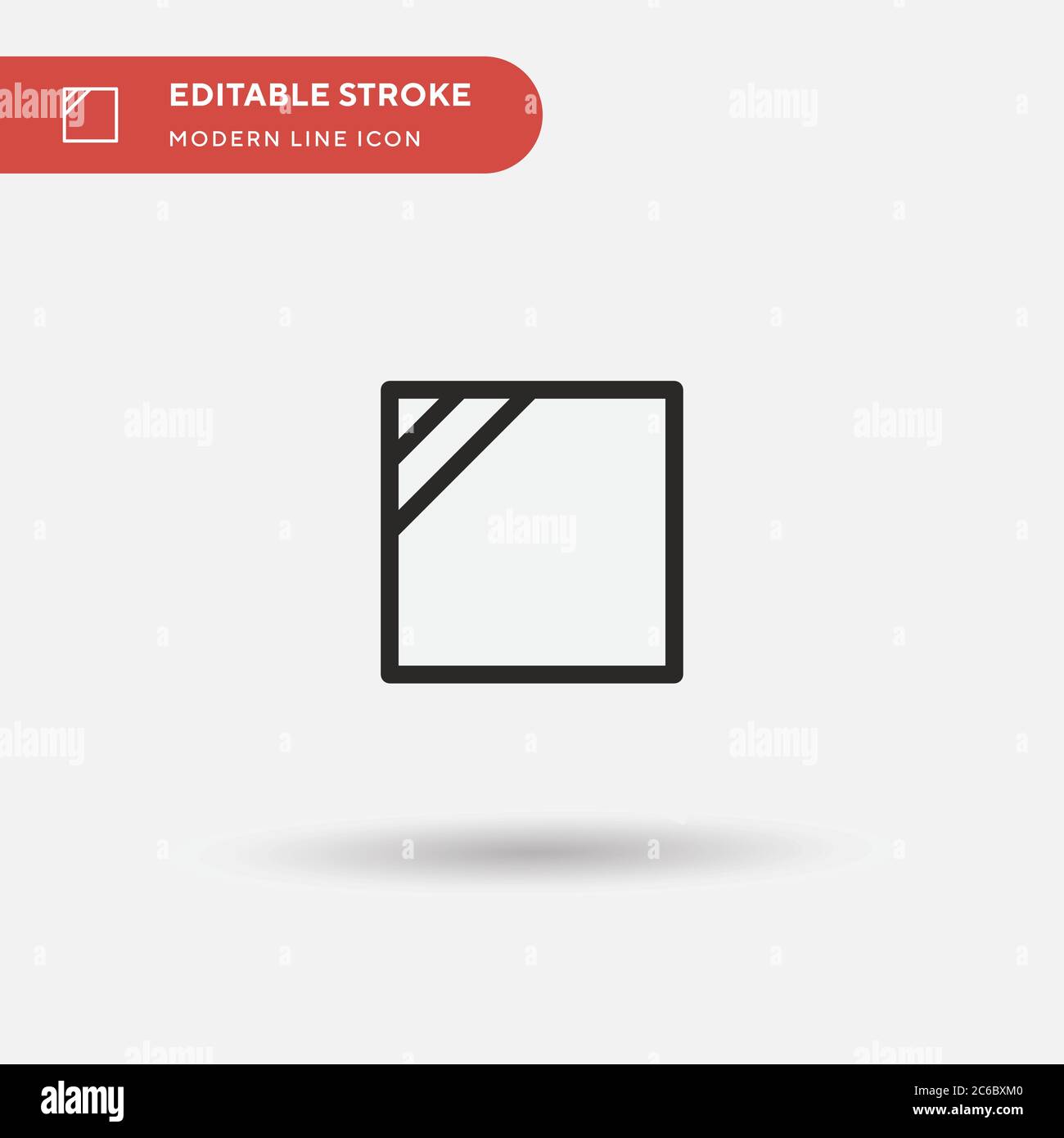 Shade Simple vector icon. Illustration symbol design template for web ...