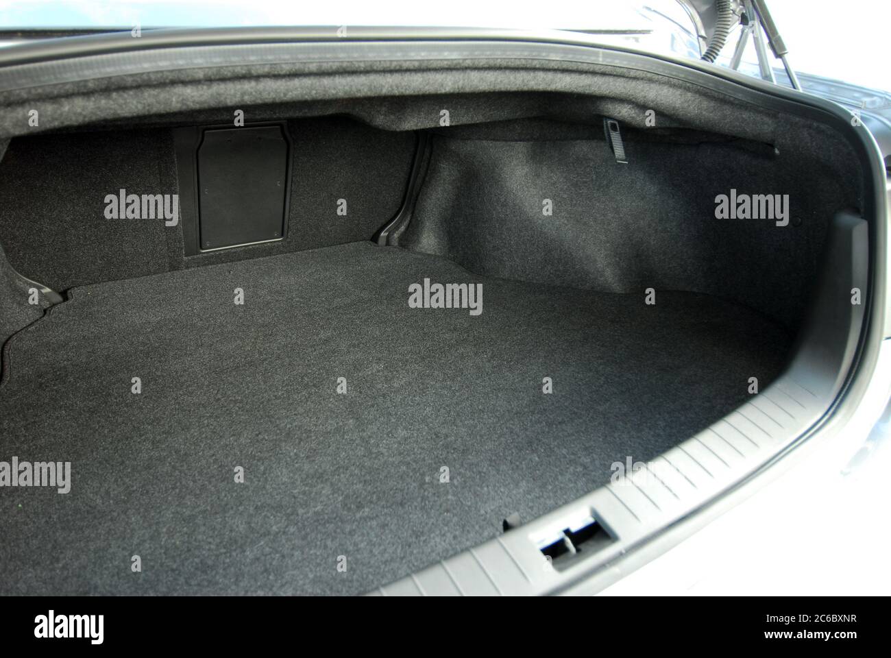 a trunk in a passenger car Stock Photo - Alamy