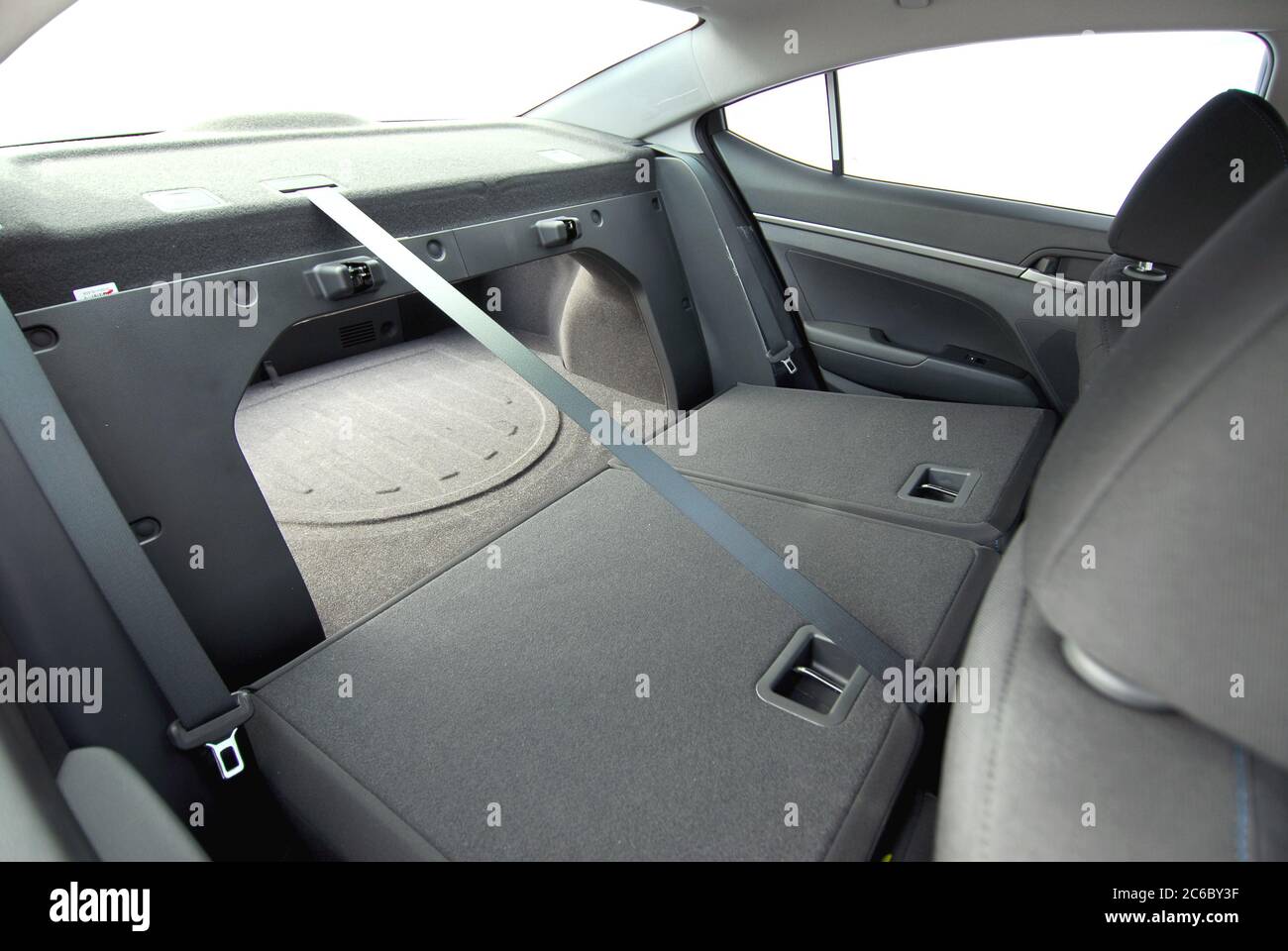 Rear view car with luggage hi-res stock photography and images - Alamy