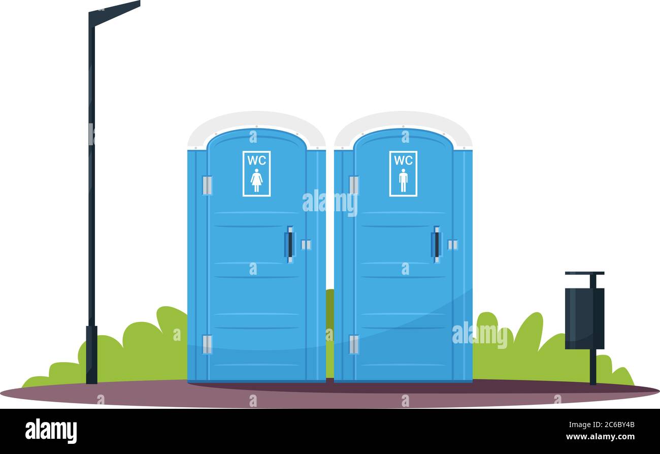 Individual toilets Stock Vector Images - Alamy