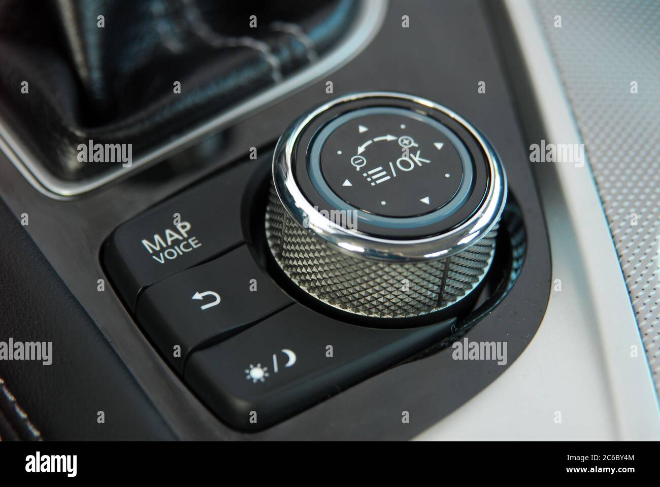panel with buttons on the control panel of car Stock Photo - Alamy