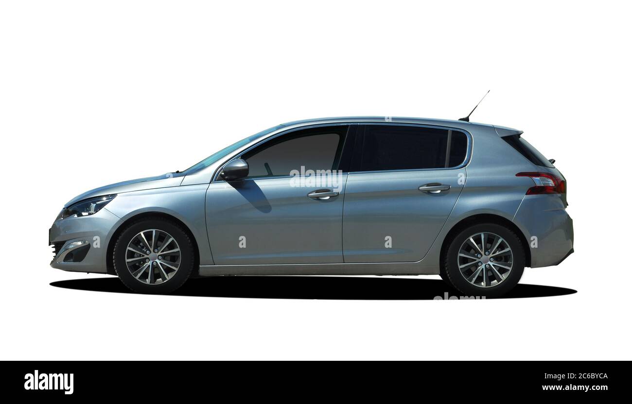 Passenger car side view Stock Photo - Alamy