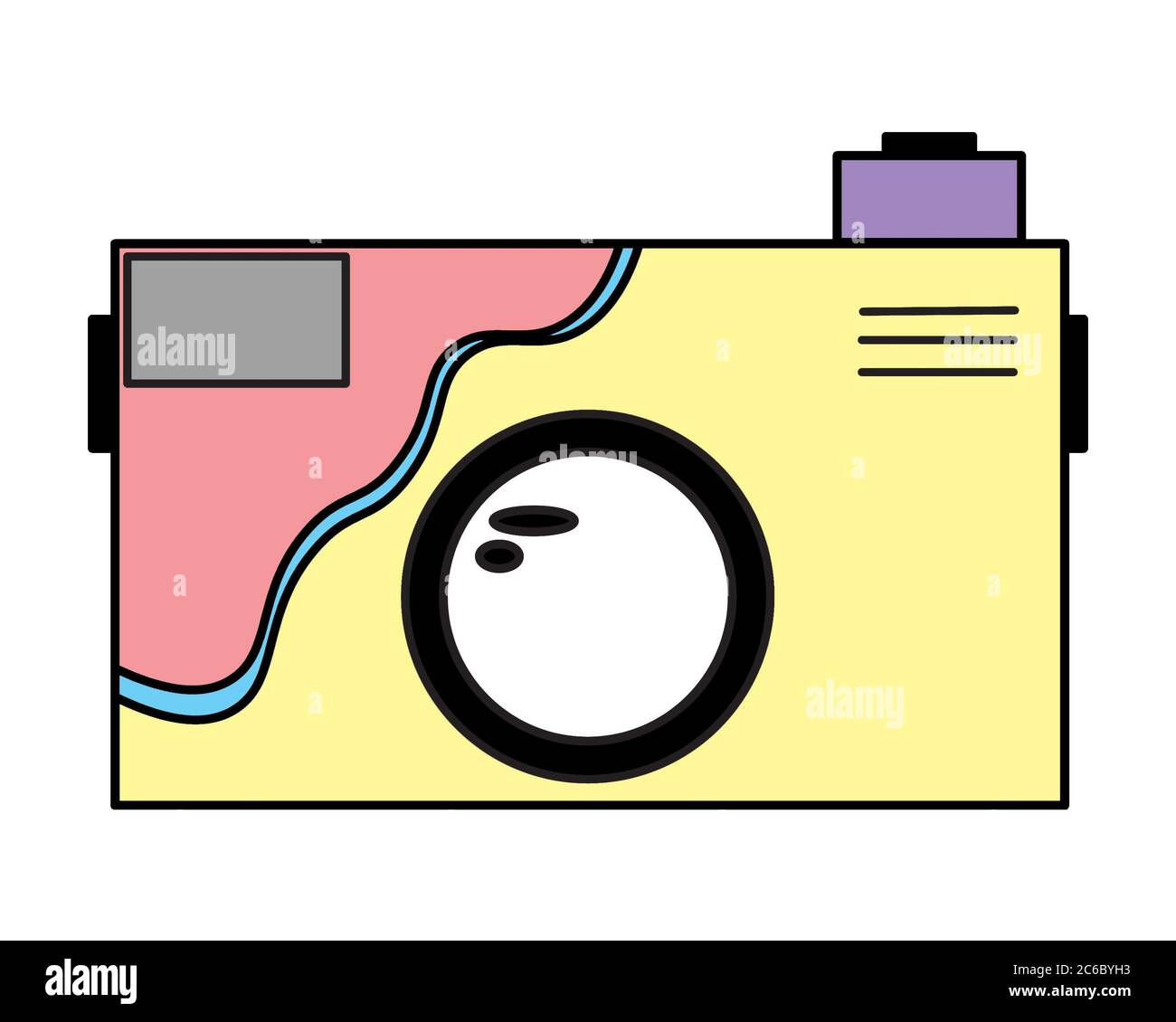 Cute pastel illustration Cut Out Stock Images & Pictures - Alamy