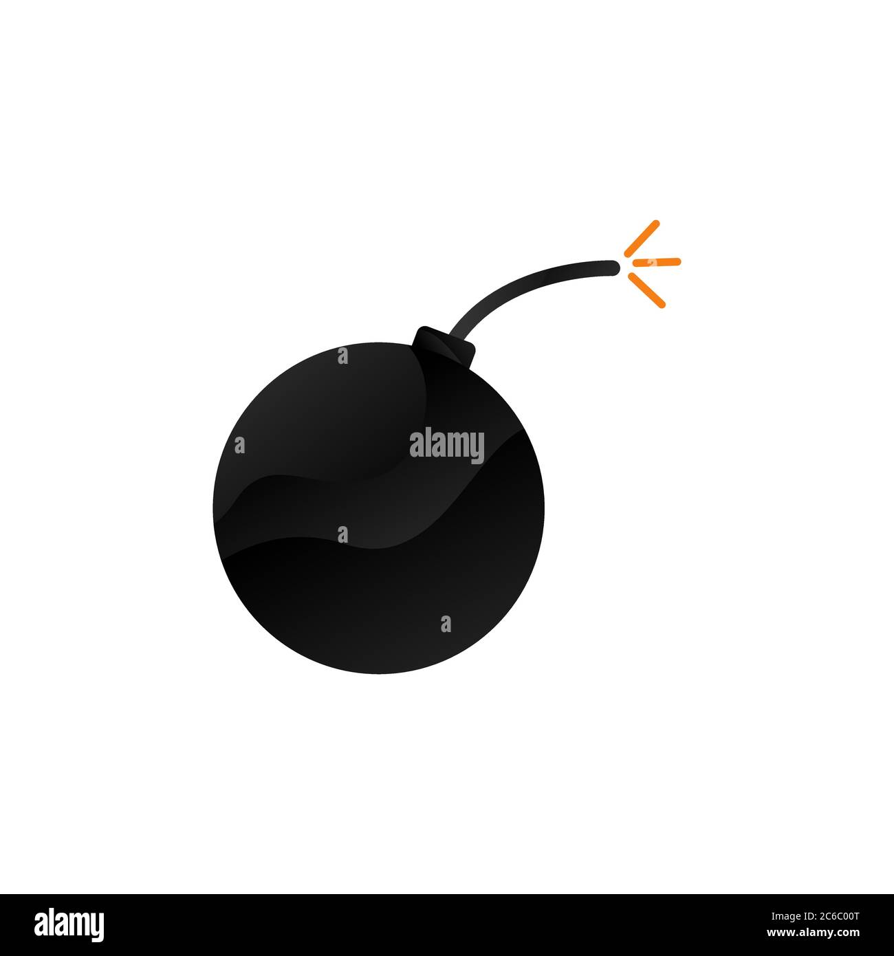 abstract bomb vector design template illustration Stock Vector Image ...