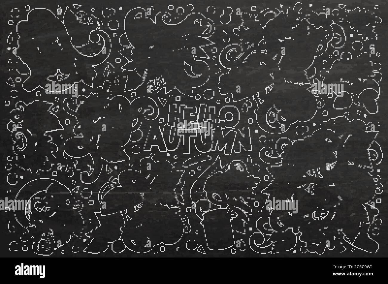 Set of Autumn theme items, objects and symbols Stock Vector Image & Art ...