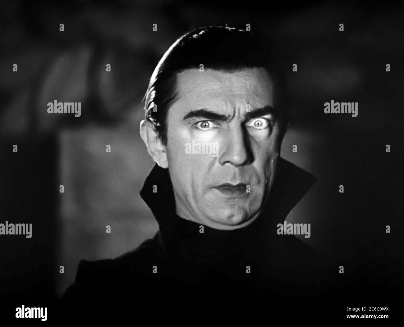 USA. Bela Lugosi in a scene from the ©Universal Pictures movie: Dracula (1931). Plot: The ...