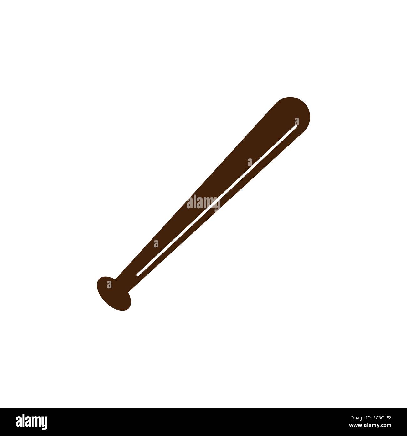 baseball bat vector design template illustration Stock Vector Image ...