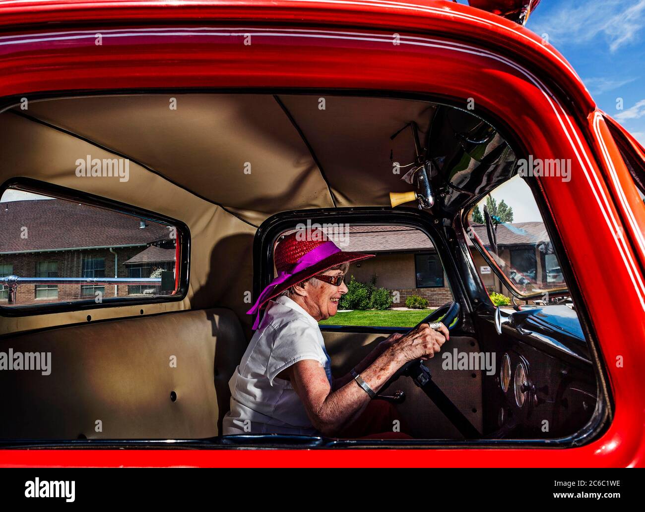 June 27, 2013, Homelake, Colorado, USA: SUZANNE KRIEGER having fun ...