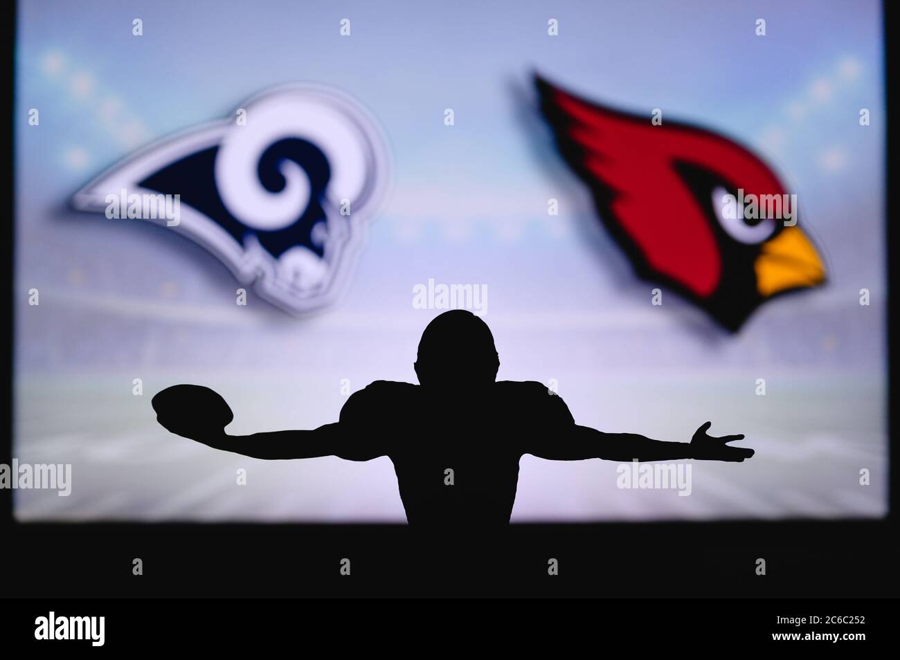 Rams cardinals hi-res stock photography and images - Alamy