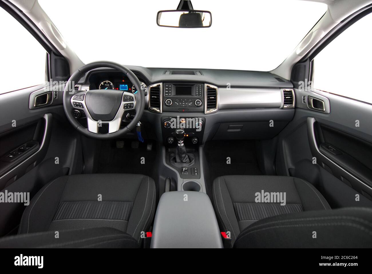 Dashboard of a modern car. Modern car interior Stock Photo - Alamy