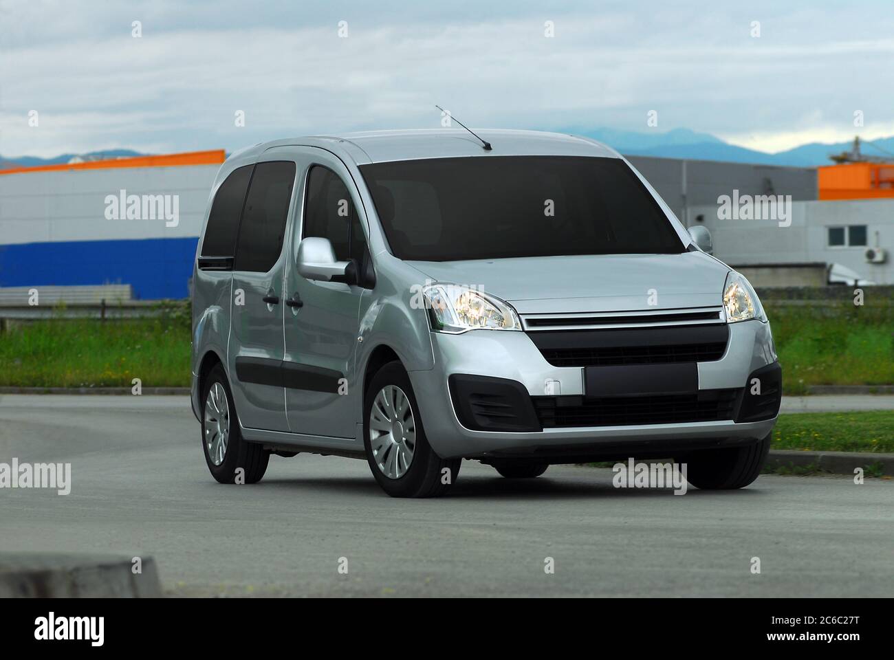 van going at high speed cornering Stock Photo - Alamy