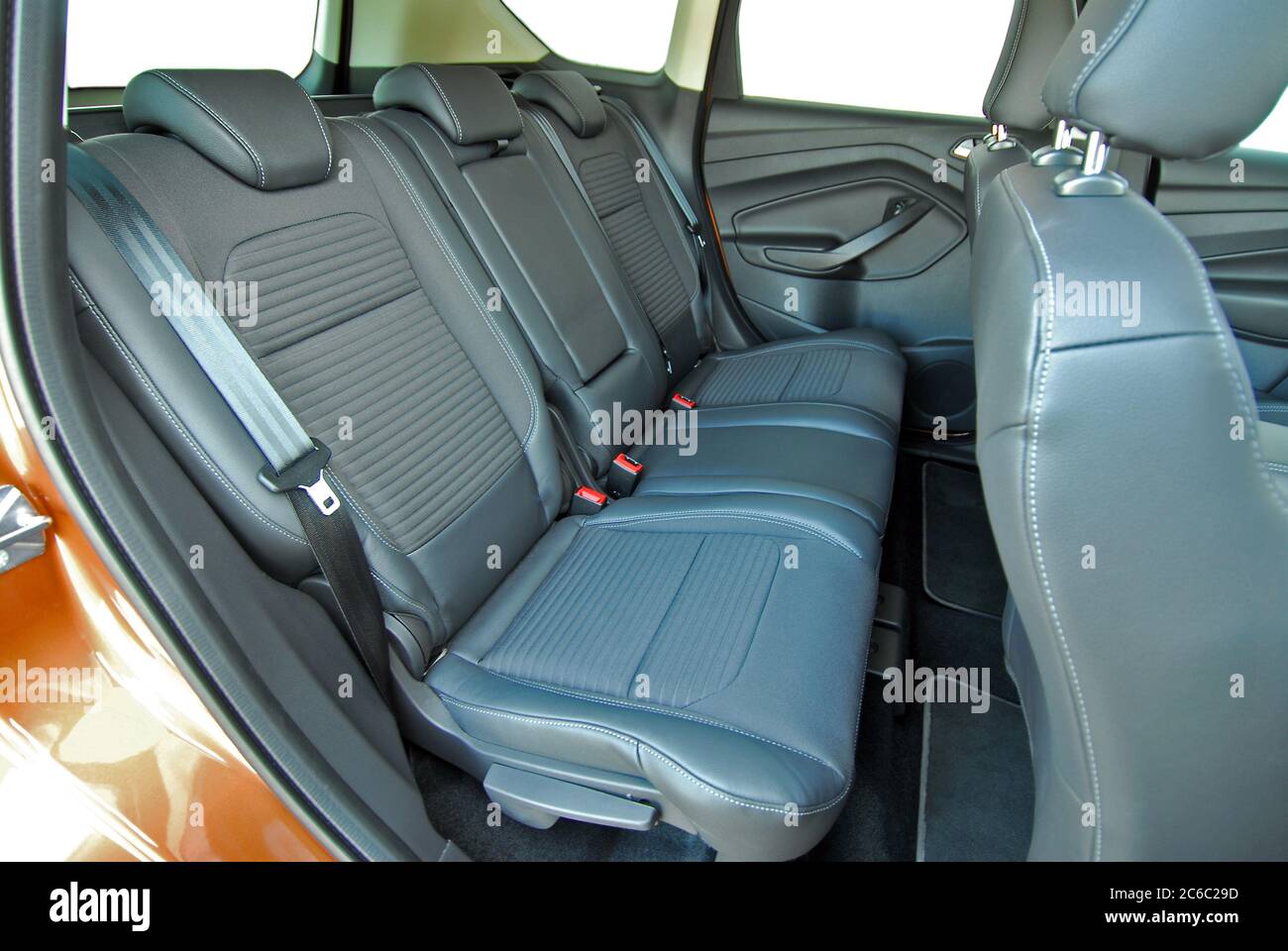 Rear car seat Stock Photo - Alamy