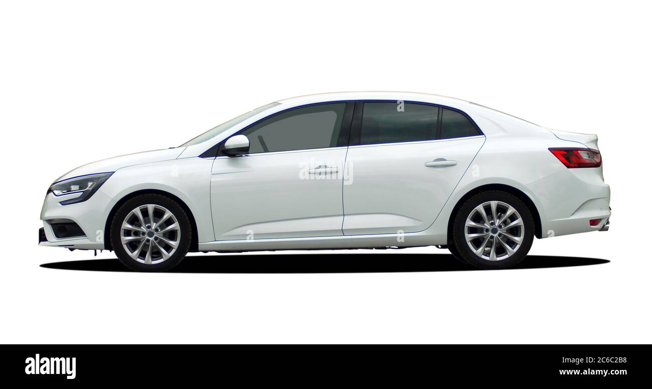 Passenger car side view Stock Photo - Alamy