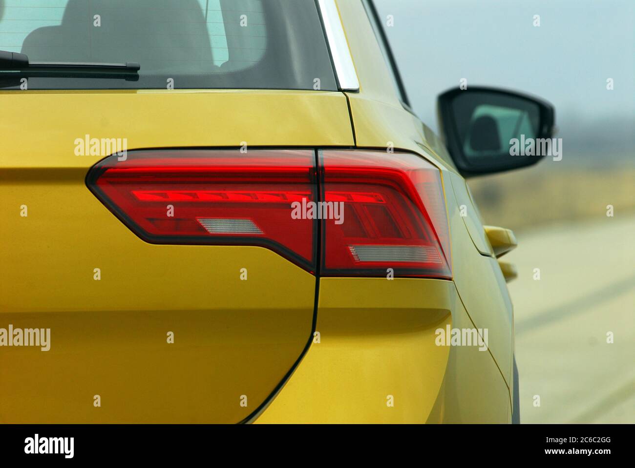 Rear car light Stock Photo - Alamy
