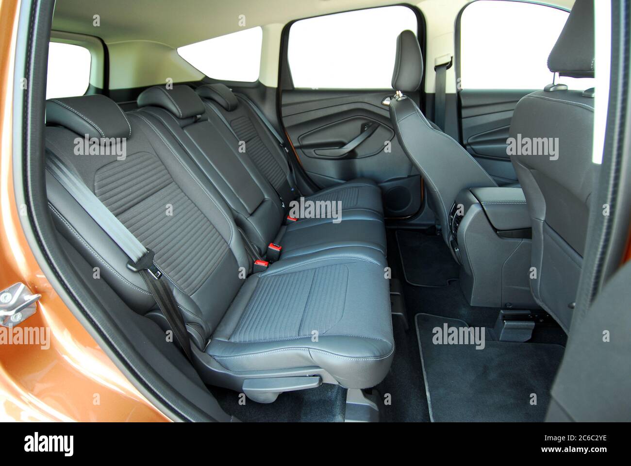Rear car seat Stock Photo - Alamy