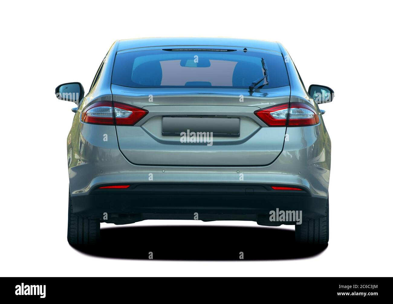 Passenger car back view Stock Photo - Alamy