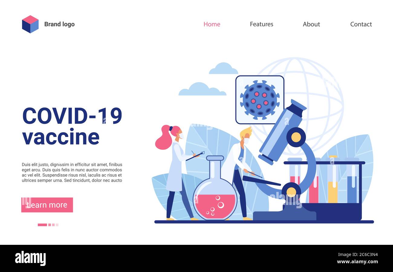 New medical science technology Stock Vector Images - Alamy